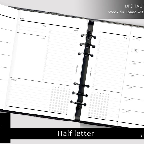 Fold Out Planner - Etsy