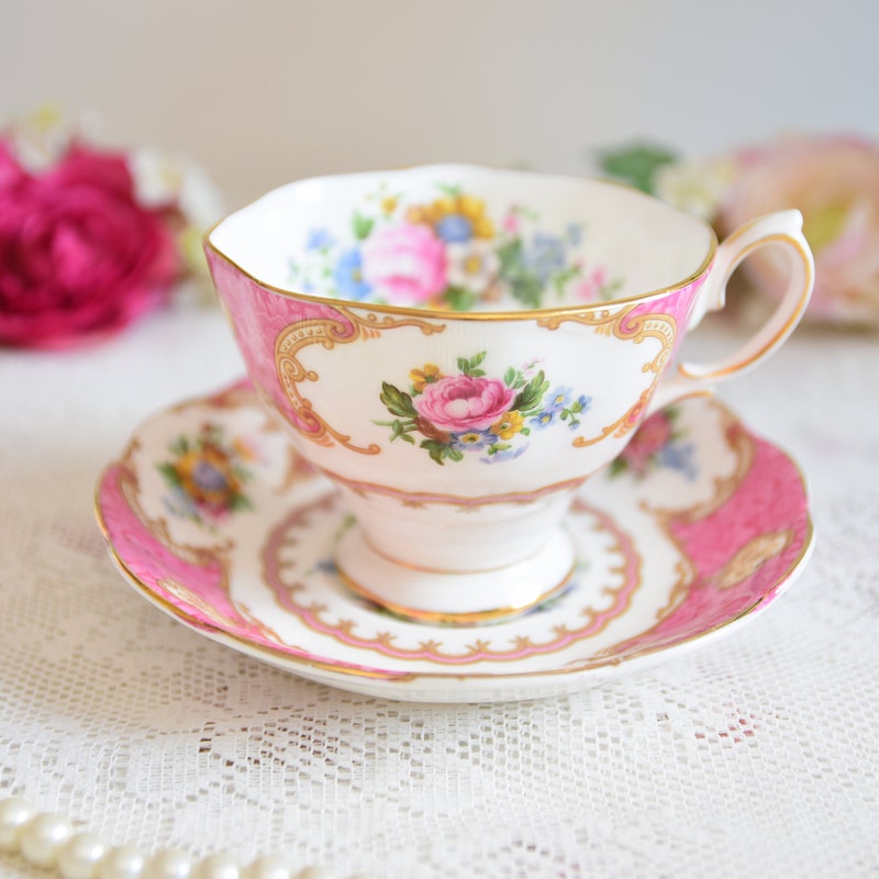 English Tea Cup - Etsy