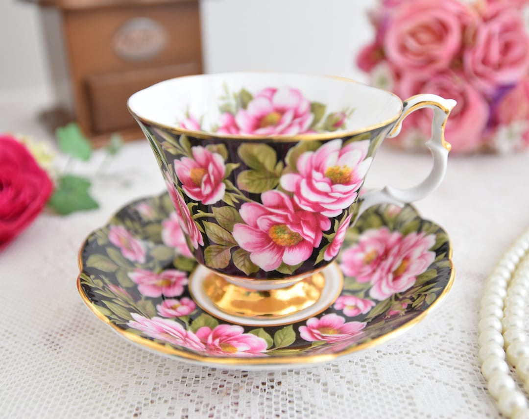 Provincial Flowers Rambler Rose Royal Albert Tea Cup English Tea Cup ...