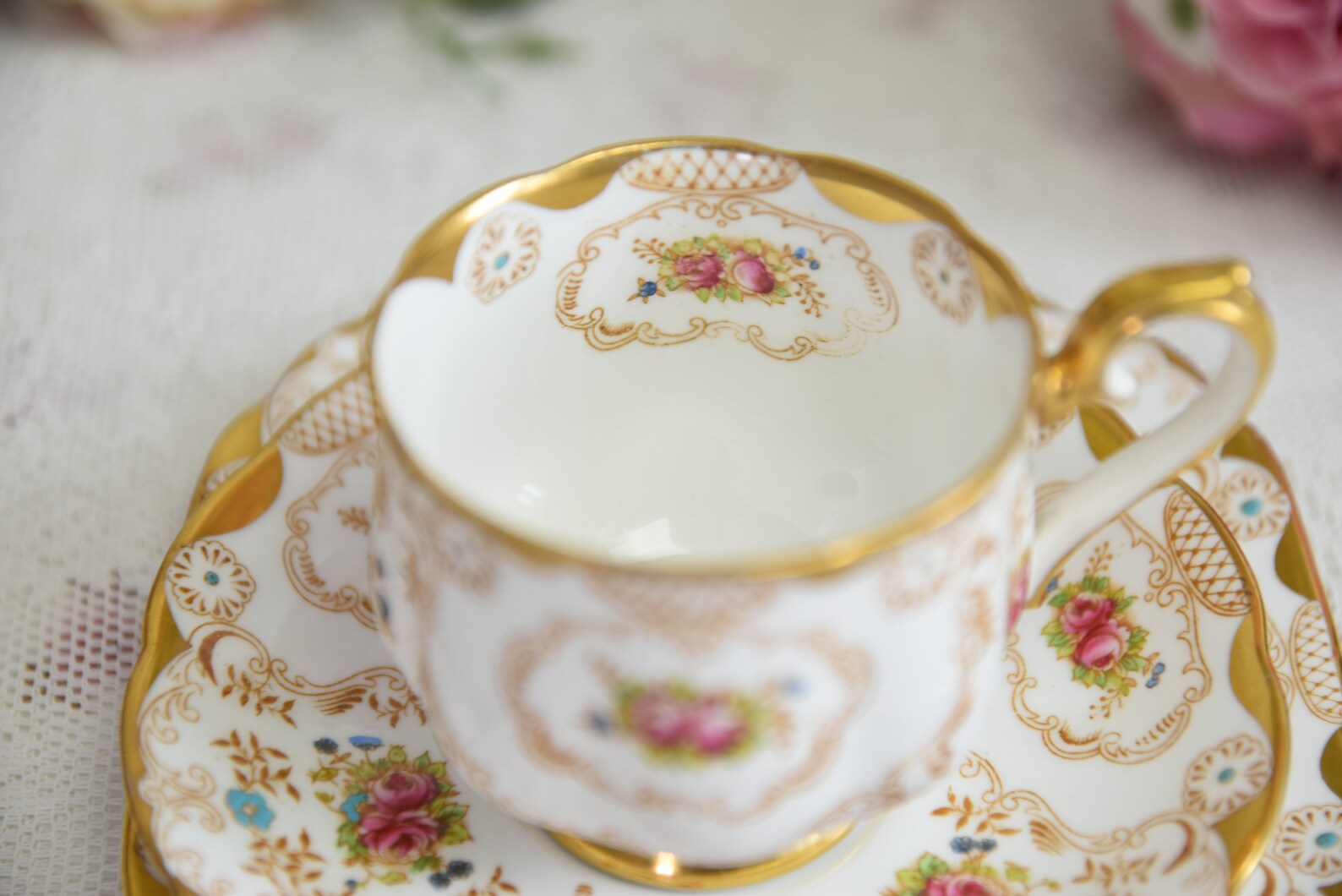 Crown China Royal Albert Tea Cup English Tea Cup Set England | Etsy