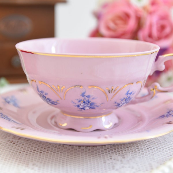 Pink Teacup - Etsy