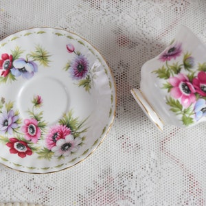 Flowers of the Month March Royal Albert Tea Cup Floral English Tea Cup ...