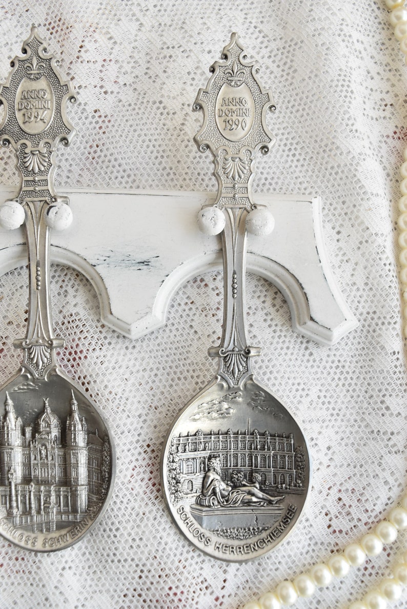 Vintage Silver Plated Spoon Set Silver Plated Decorative Spoon - Etsy