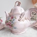 Vintage Tea Set Porcelain Tea Set by JL Vintage Tea Set for Six Tea Cup ...