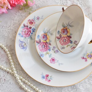 Bavaria Tea Cup Vintage Tea Cup Set Floral German Tea Cup Set Germany ...
