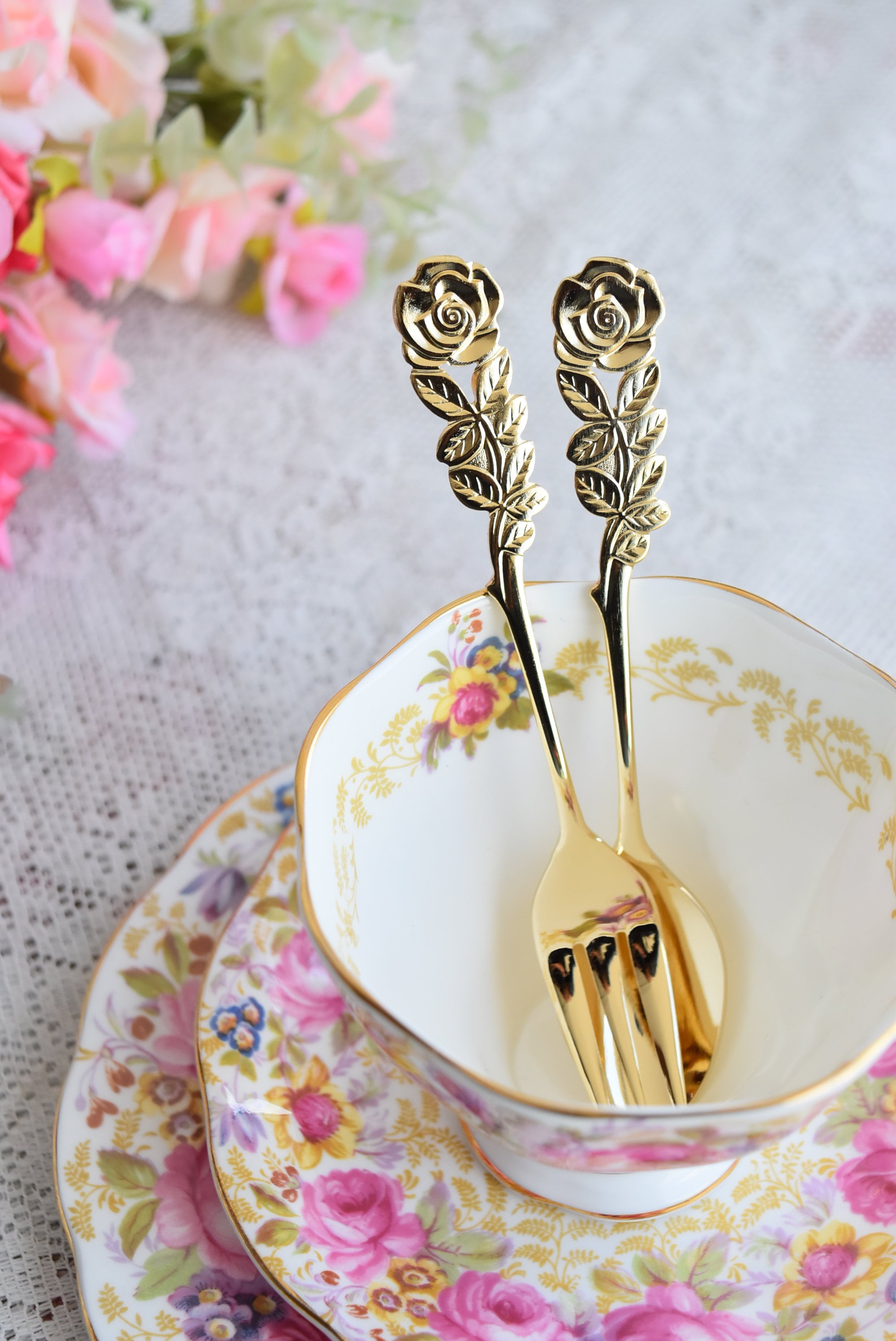 NEW Vintage Style Spoon Set Tea Spoon Coffee Spoons and - Etsy