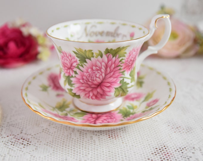 Flowers of the Month June Royal Albert Tea Cup Floral English Tea Cup ...