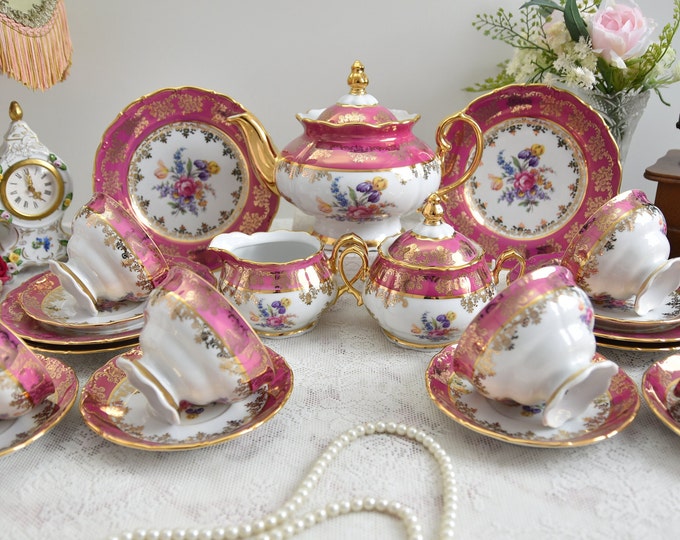 Complete Vintage Tea Set, Afternoon Tea Set, Service for 12, High Tea ...
