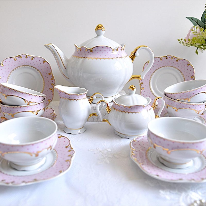 Vintage Tea Set - Etsy