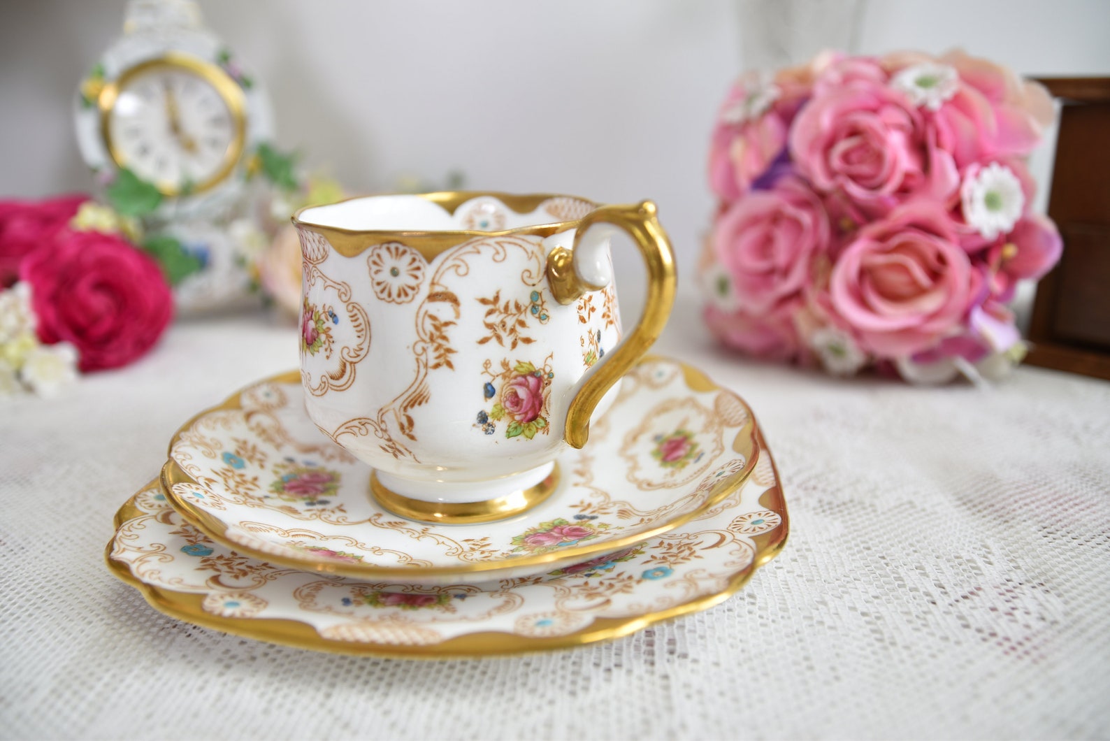 Crown China Royal Albert Tea Cup English Tea Cup Set England | Etsy