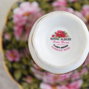 Provincial Flowers Rambler Rose Royal Albert Tea Cup English Tea Cup ...