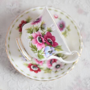 Flowers of the Month March Royal Albert Tea Cup Floral English Tea Cup ...