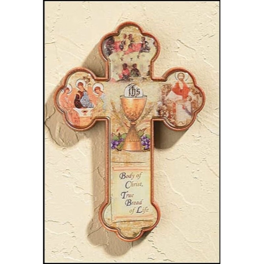 Personalized First Communion Cross With Chalice Favors Pack of 12 ...