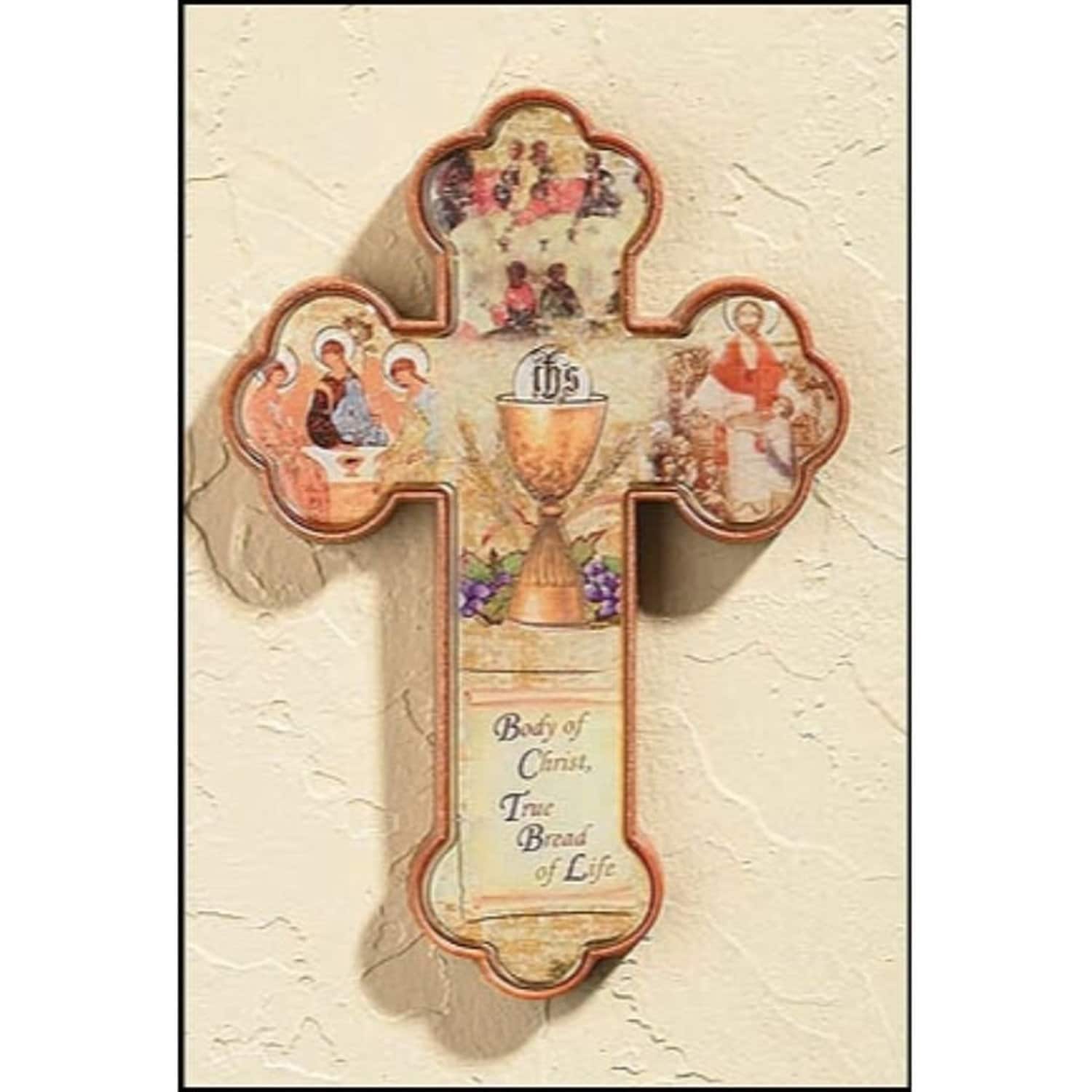 Personalized First Communion Cross Favors: Acrylic Chalice Decor (pack ...