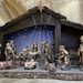 Christmas Nativity Set With Stable and Light 11 Pieces - Etsy