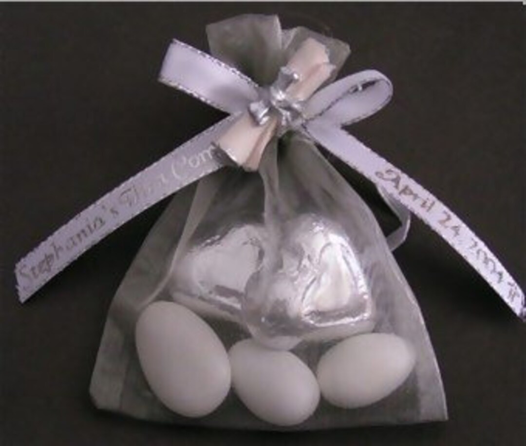 Personalized Graduation Favor Bag: Jordan Almonds & Chocolate (set of ...