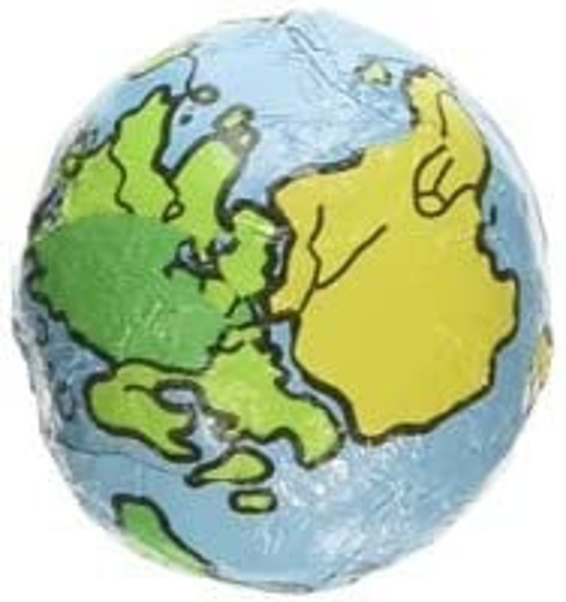 World Globe Premium Chocolate Earth Balls Wrapped in Earth Colored Foil ...