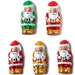Mini Santas Christmas Premium Chocolate 1 LB Assorted Colorful Bite ...