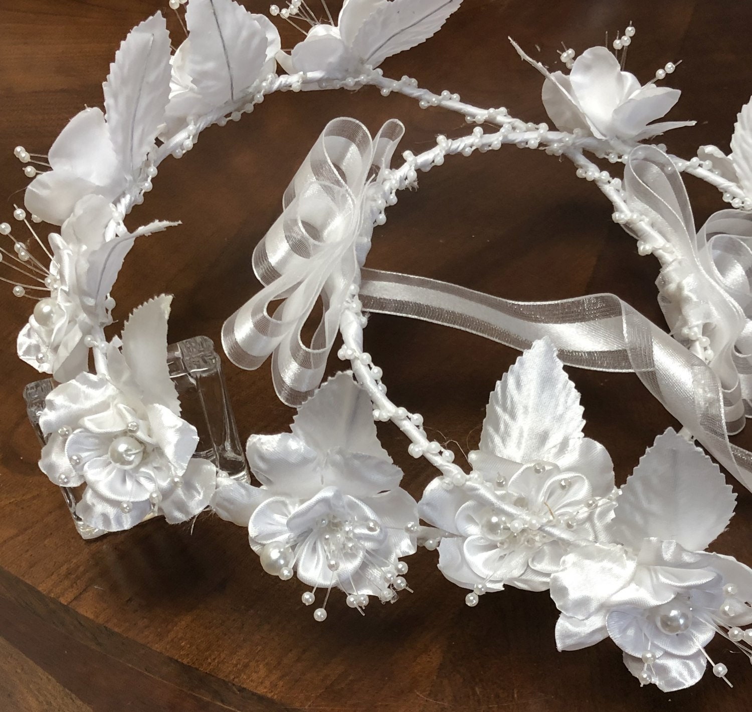 Greek Orthodox Stefana / Wedding Crowns Set of 2 Handmade - Etsy