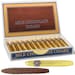 Personalized Gold Chocolate Cigars in Fancy Cigar Box 24 Chocolate ...