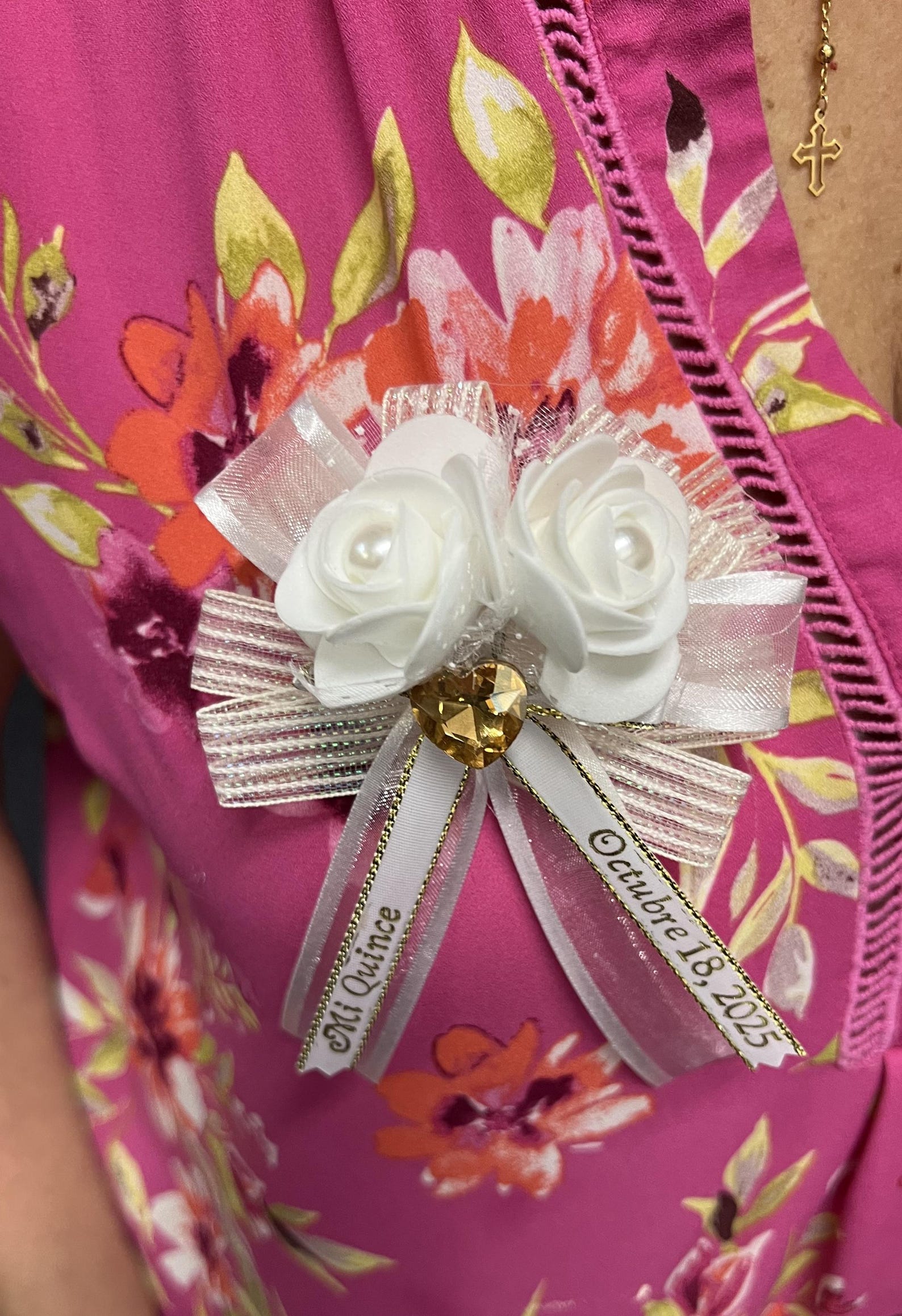 Personalized Wedding / Bridal Heart Corsage (capias ) With Flower ...