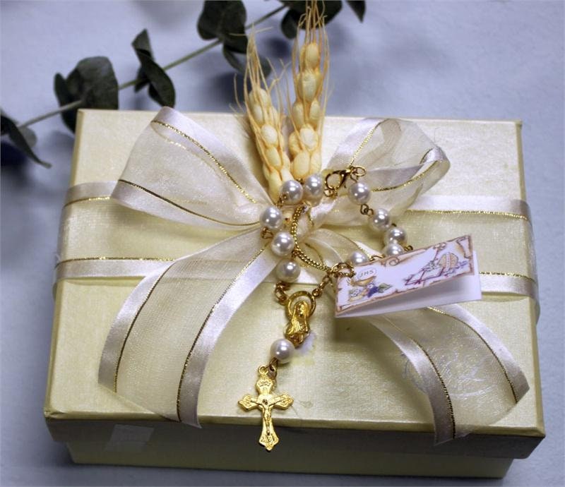 First Communion Favor of Silver and Gold Chalice on a Wood - Etsy