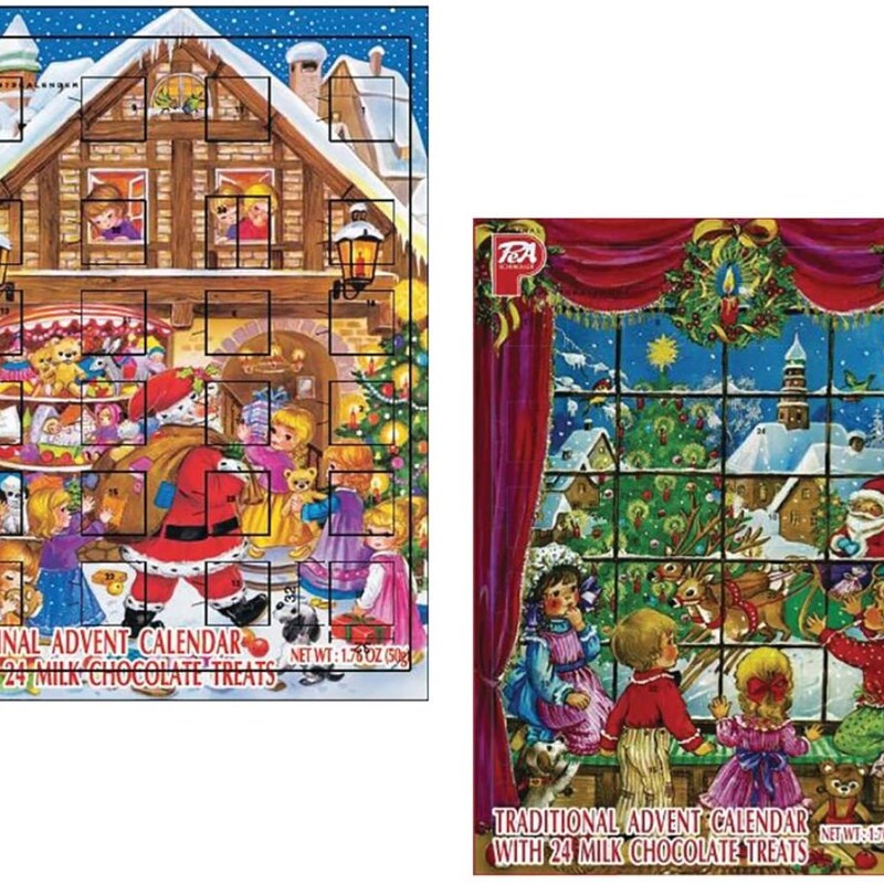 Christmas Chocolate Advent Calendar - Etsy