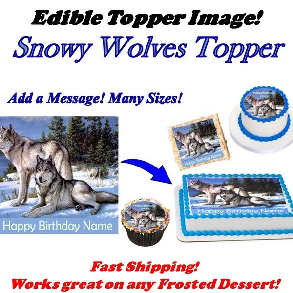 Wolf Cake - Etsy