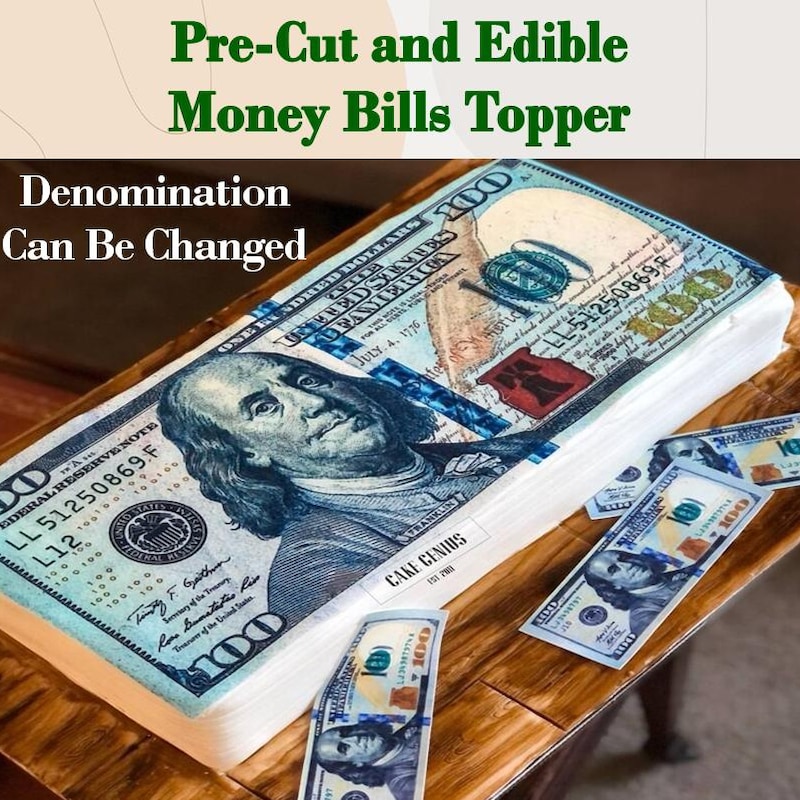 100 Dollar Bill - Etsy