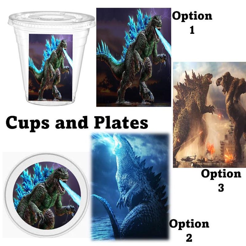Godzilla Party - Etsy