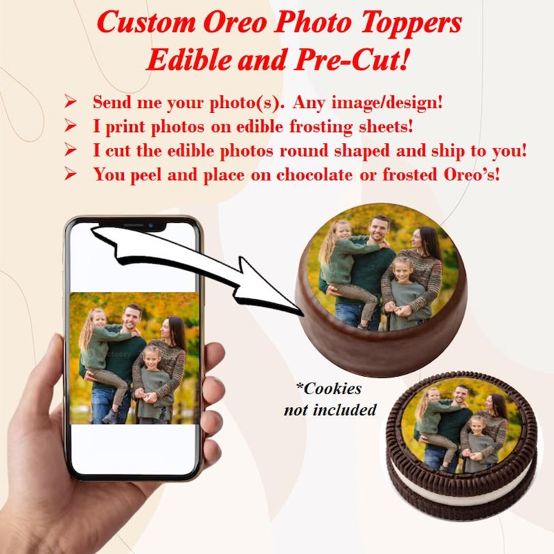 Personalized Oreo Cookies - Etsy
