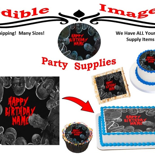 Zombie Cake - Etsy