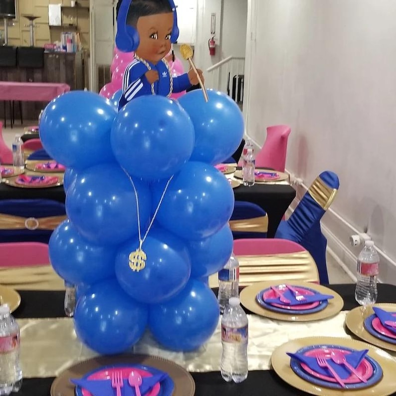 Beauty or Beats Table Centerpieces, Music Theme Microphone Decor, Hip ...