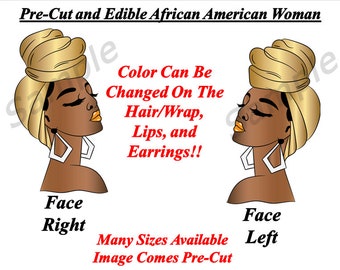 Afro Queen Cake Topper - Etsy