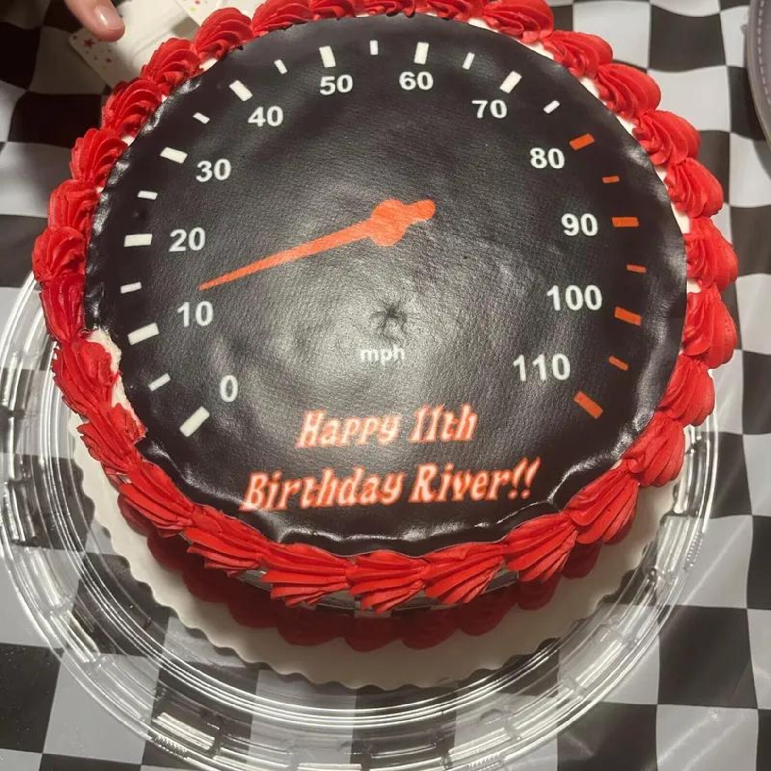 Racing Speedometer EDIBLE Cake Cupcake Image Topper, Speeding Cake ...