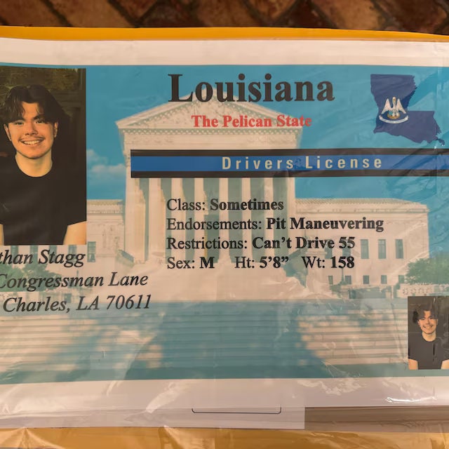 Drivers License Edible Image for Cakes! Any State Personalized Driver's ...