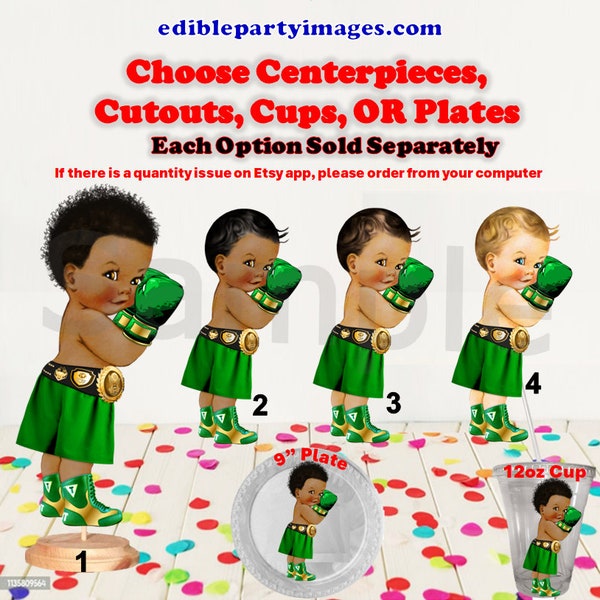 Boxing Centerpiece - Etsy