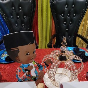 Hip Hop Baby Boy Centerpieces, Fresh Baby Prince Cut Outs, Prince Fresh ...