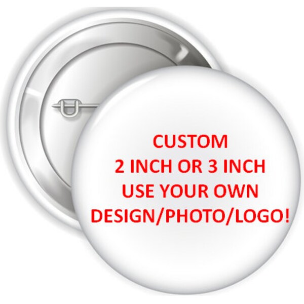 Personalized Photo Buttons - Etsy