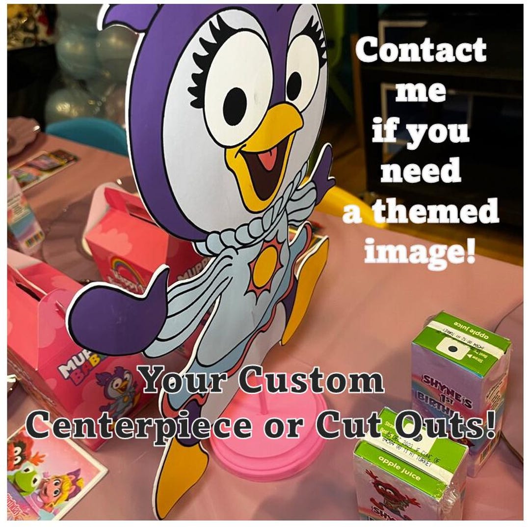 Your Own Custom Centerpiece With Stand OR Cut Outs, Picture ...