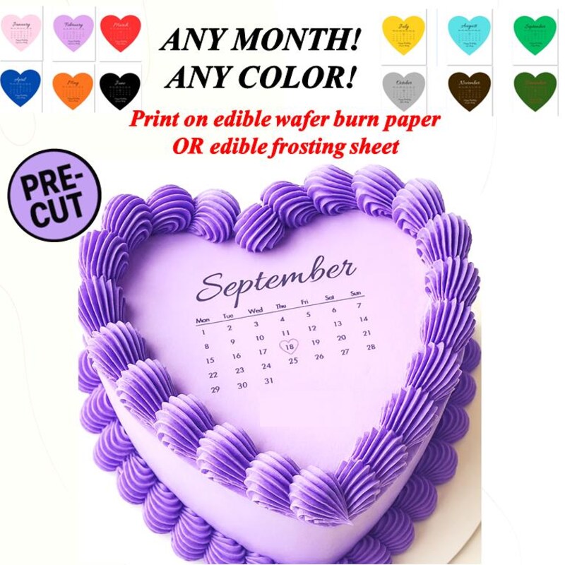 2026 Edible Calendar - Etsy