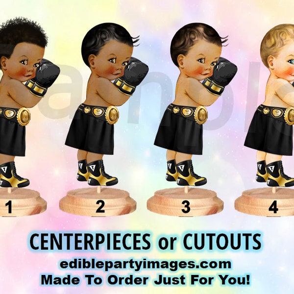 Boxing Centerpiece - Etsy