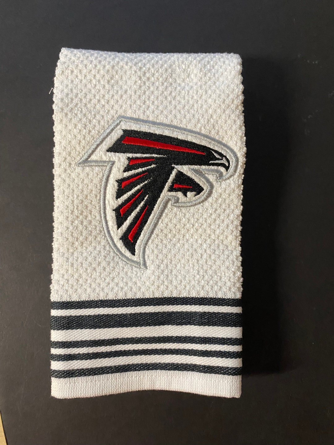 NFL Atlanta Falcon Enbroidered Towel - Etsy
