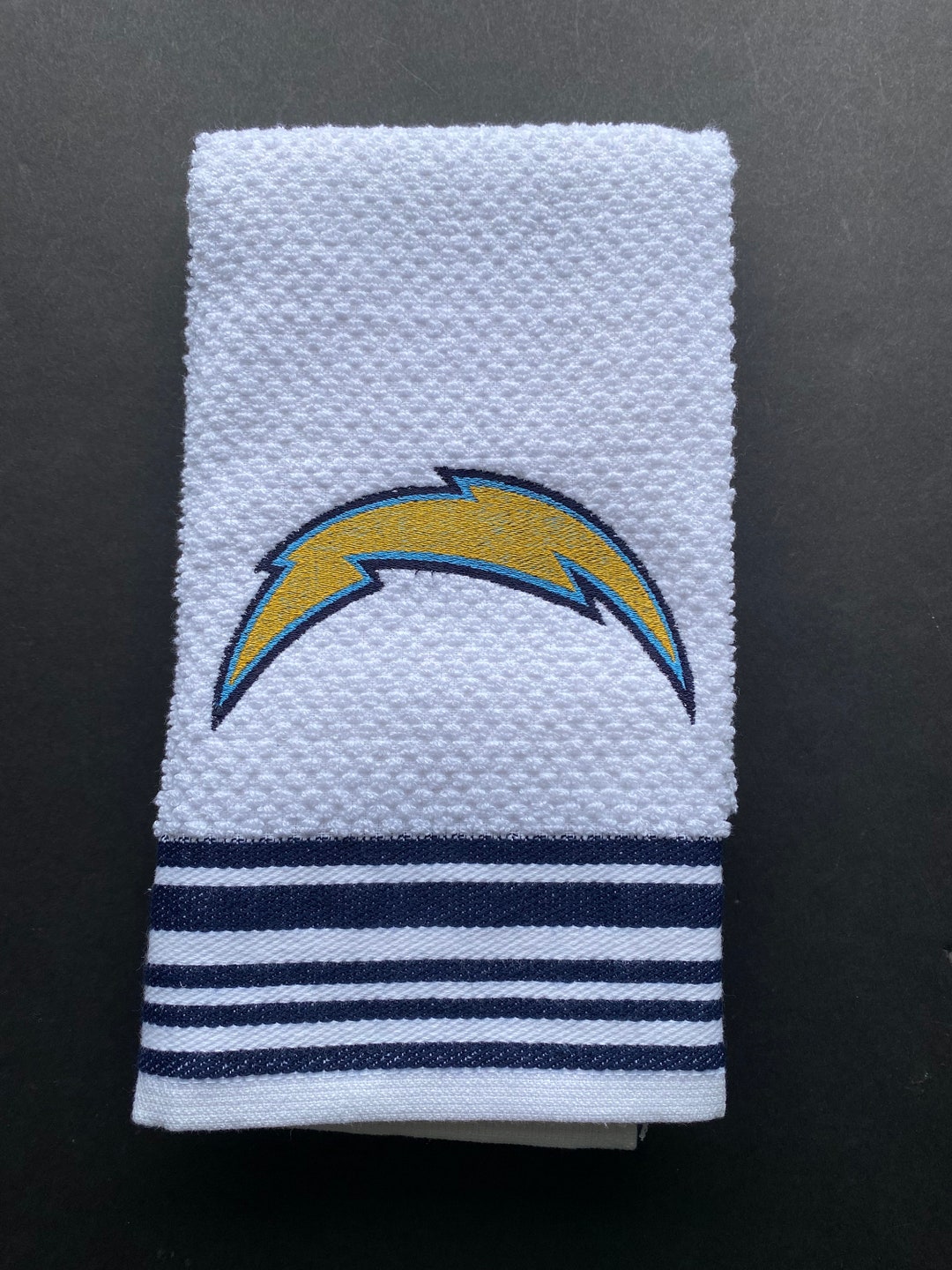 NFL Los Angeles Chargers Embroidered Towel - Etsy