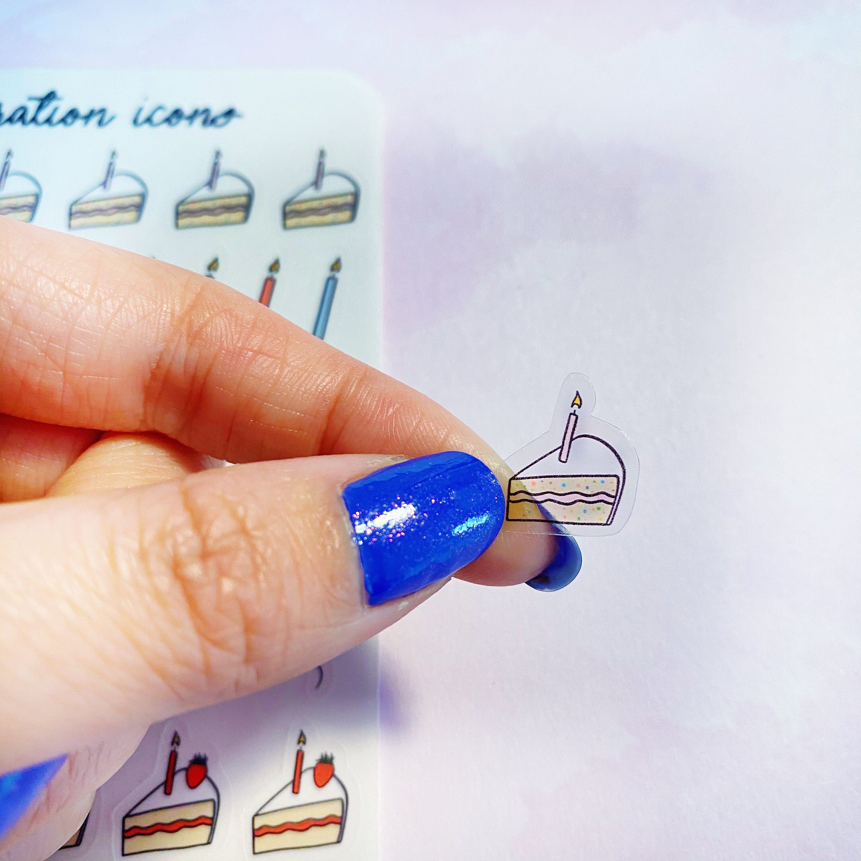 Mini Celebration Icons Celebration Mini Stickers Celebration | Etsy