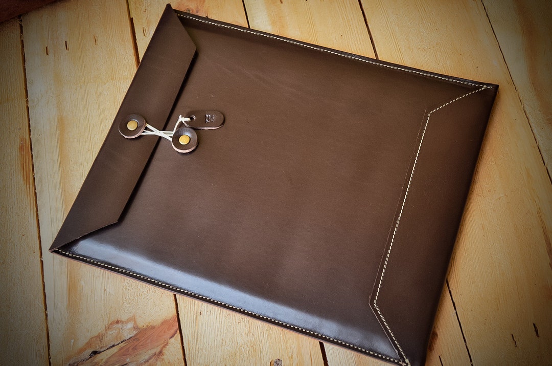 Leather Folder A4, Leather Document Holder - Etsy
