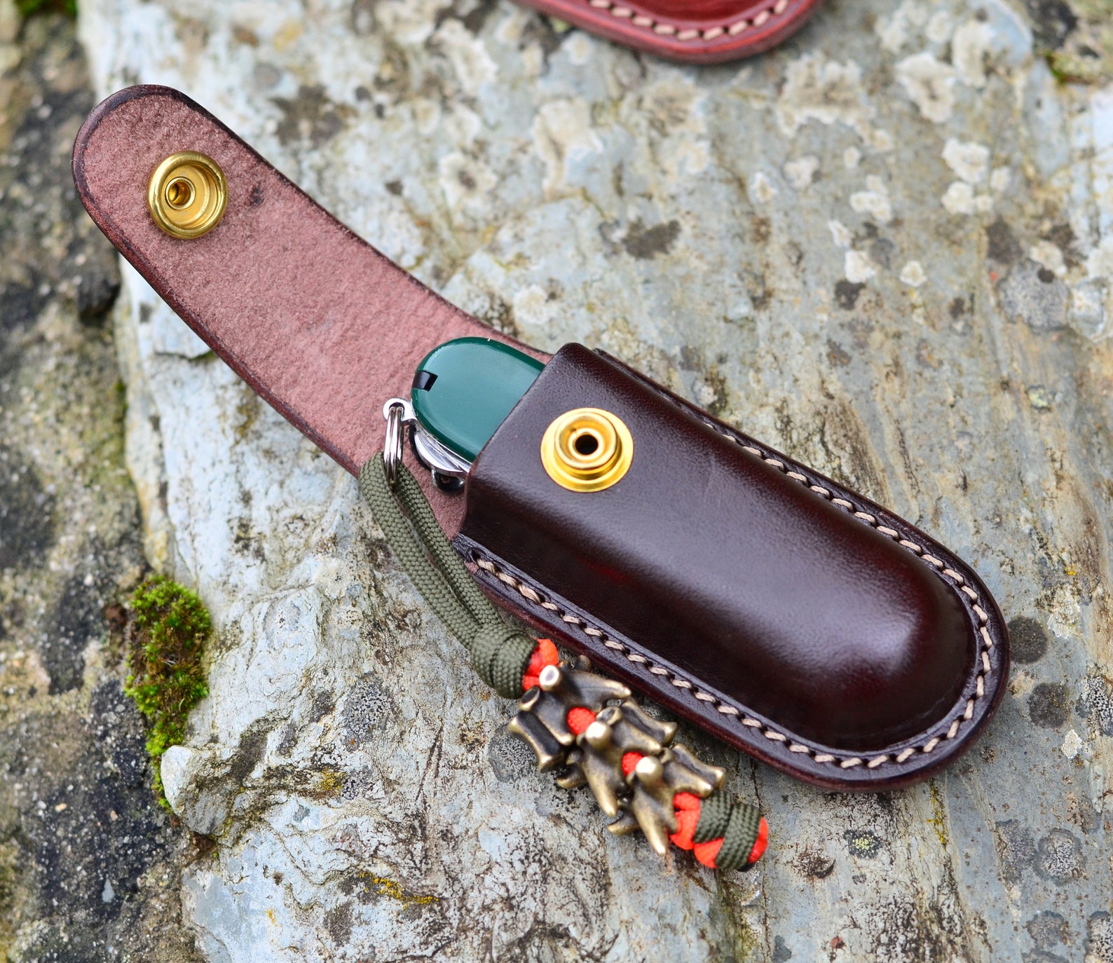 Leather Sheath for Victorinox Molded in Full Grain Leather 91mm Spartan ...