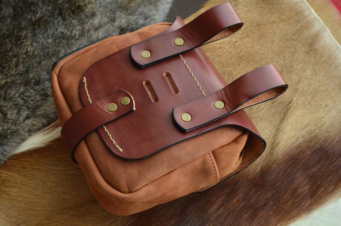 Leather Hip Bag - Etsy