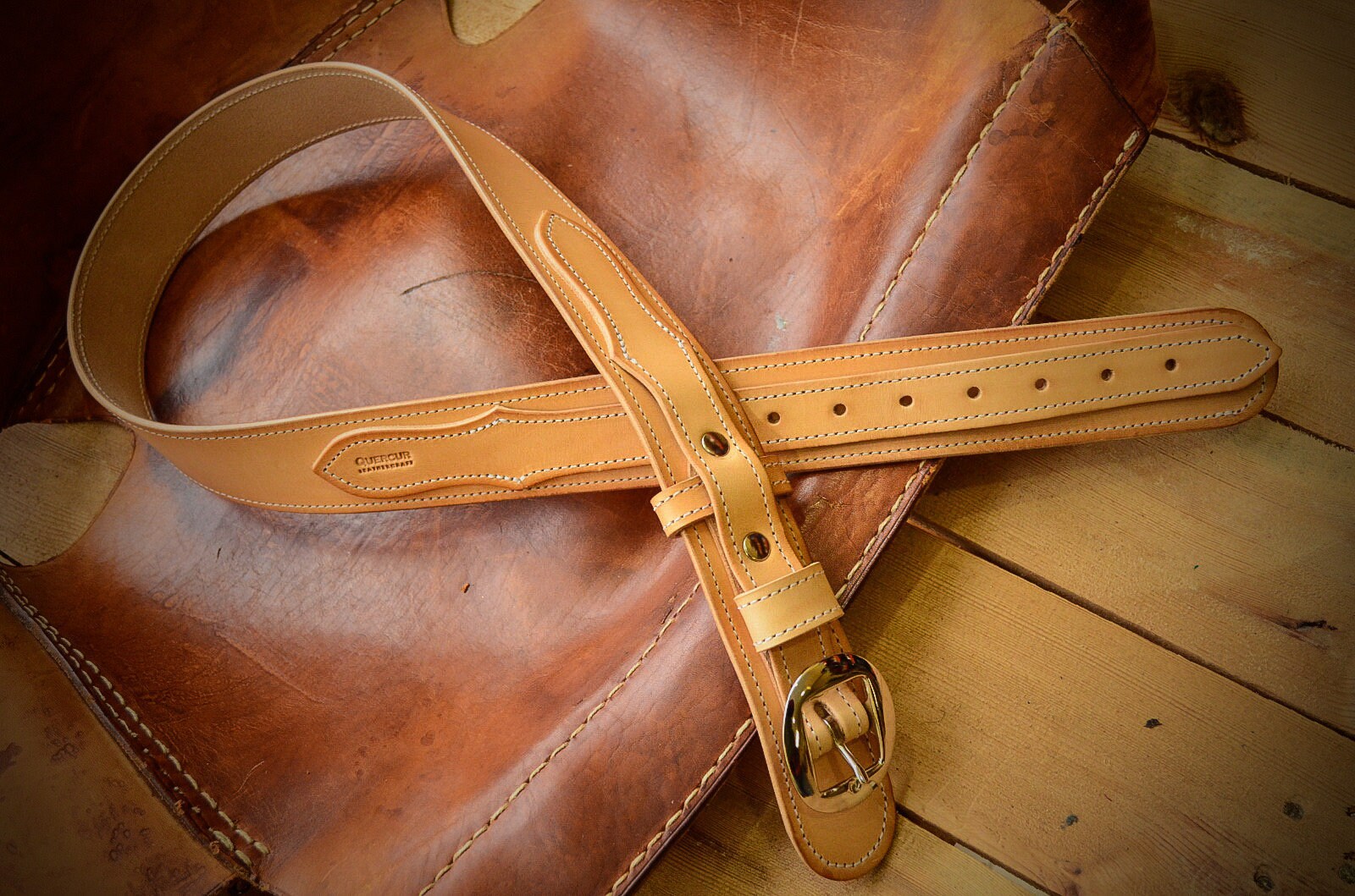 Ranger Belt- Full Grain Vegetable Tanned Leather-beeswax Patina - Etsy