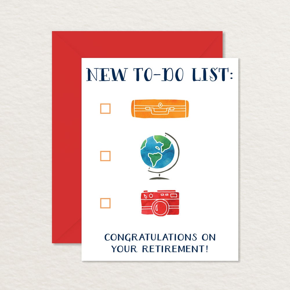 Printable Retirement Card / Congratulations Retirement Printable / New ...